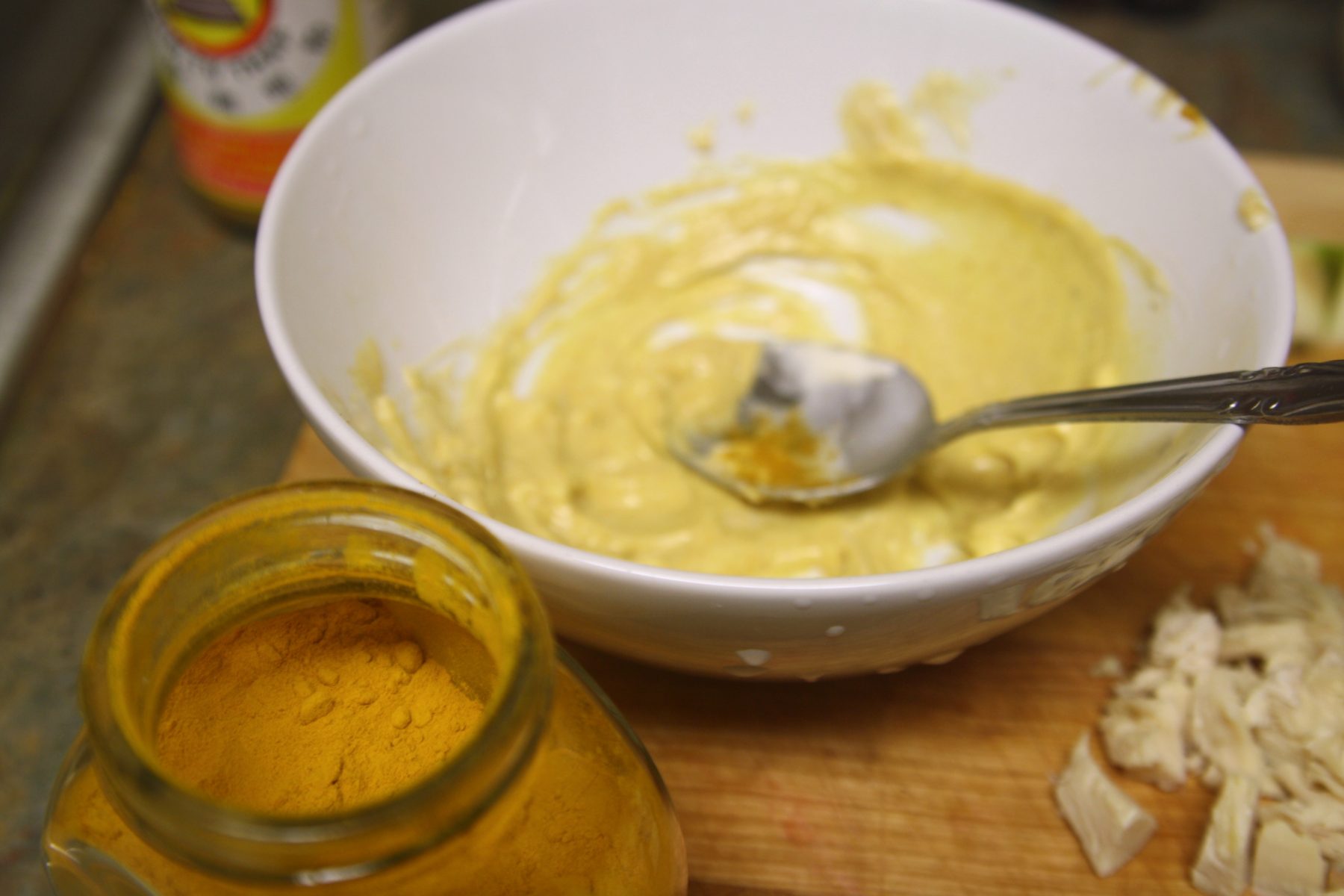 Curried chicken sandwich 2 – The Tasty Bite