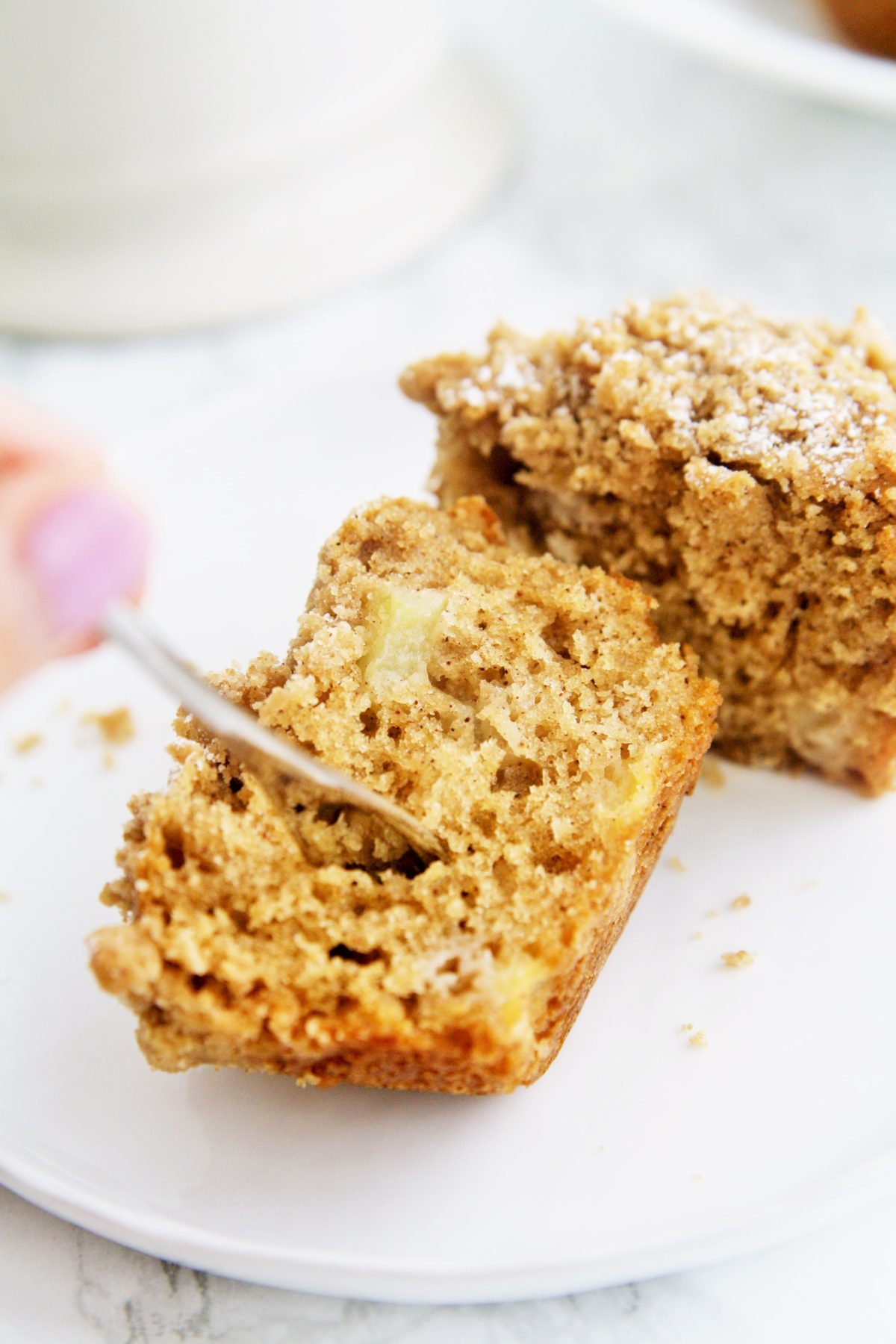 Apple Cinnamon Crumb Muffins – The Tasty Bite