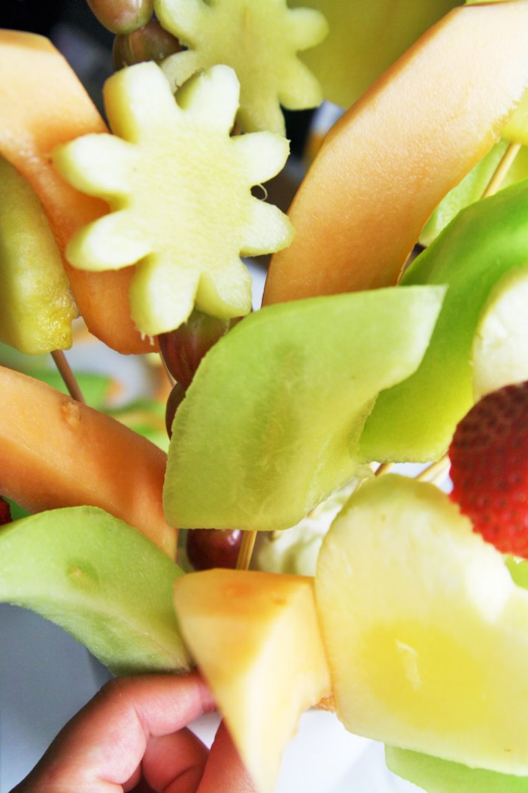 DIY Fruit Bouquet - The Tasty Bite
