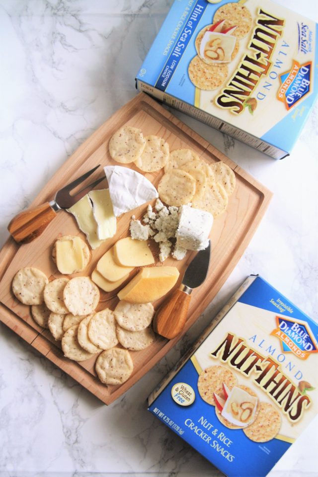 Upgrade Your Cheese Board with Blue Diamond Nut-Thins - The Tasty Bite