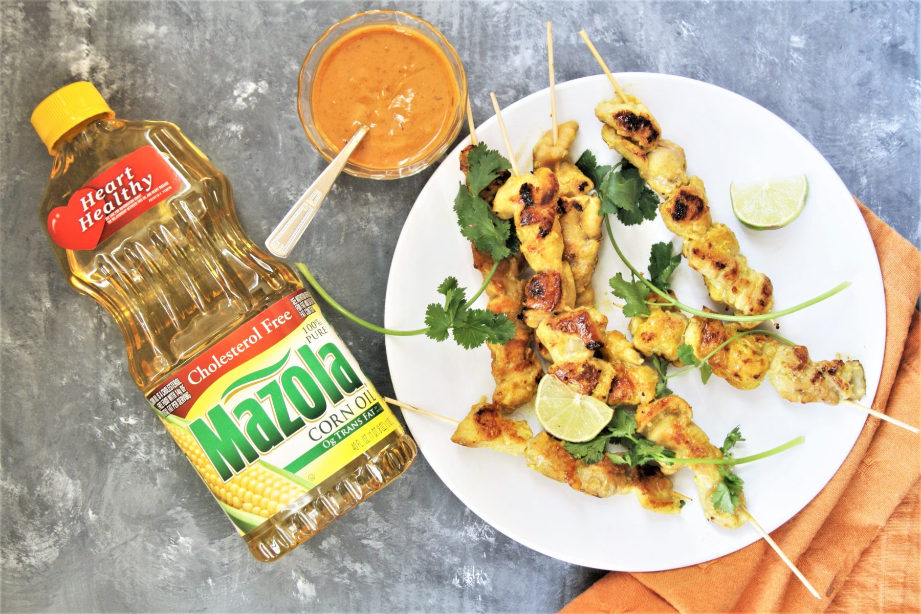 Chicken Satay Skewers with Peanut Sauce - The Tasty Bite