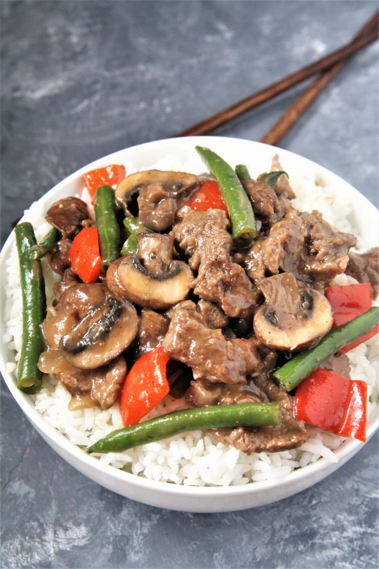 Panda Express Copycat Black Pepper Angus Steak - The Tasty Bite