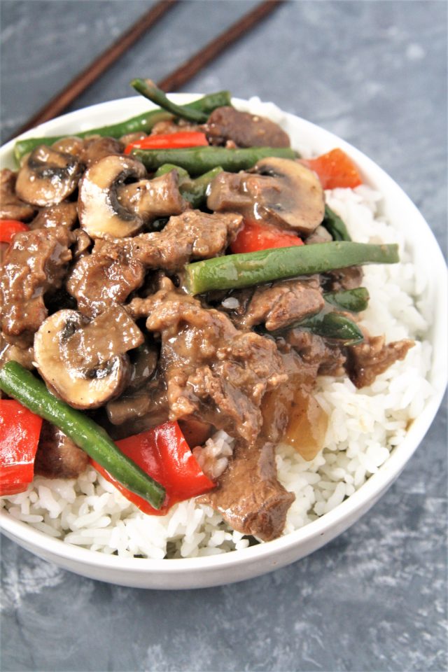 Panda Express Copycat Black Pepper Angus Steak - The Tasty Bite