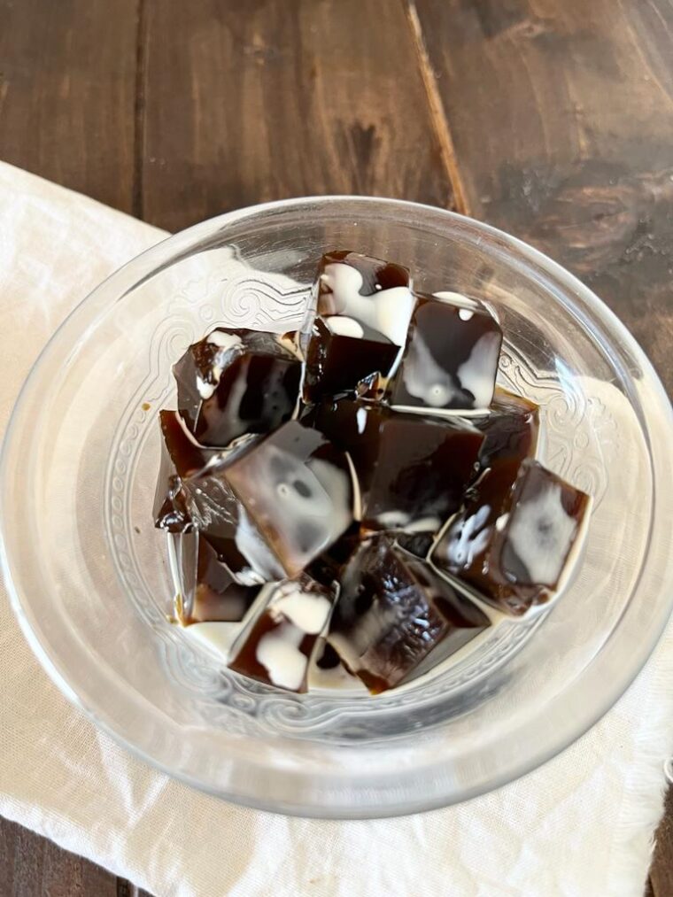 Japanese Coffee Jelly Saiki K Inspired Recipe The Tasty Bite