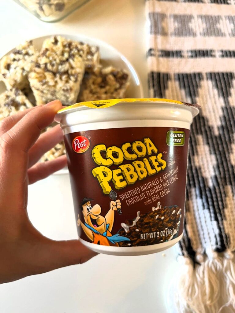 Cocoa Pebbles Rice Krispie Treat Recipe (or Fruity Pebbles) – The Tasty ...