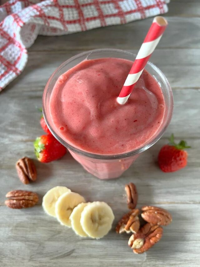 Copycat Best Smoothie King Strawberry Hulk Recipe – The Tasty Bite