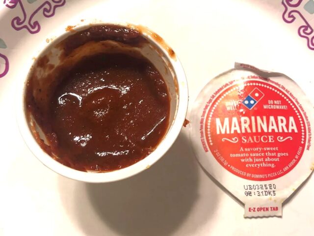 Dominos Robust Tomato Sauce vs Marinara Sauce – The Tasty Bite