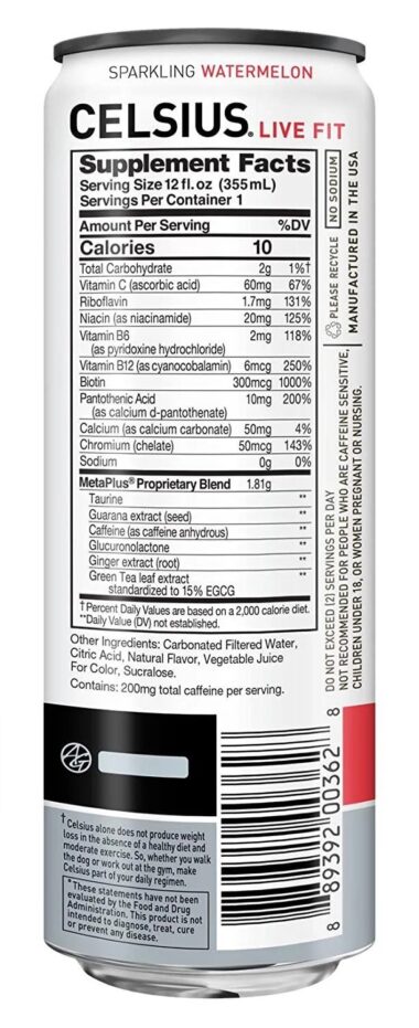 Celsius Energy Drink vs. Coffee: Which Is Better? – The Tasty Bite