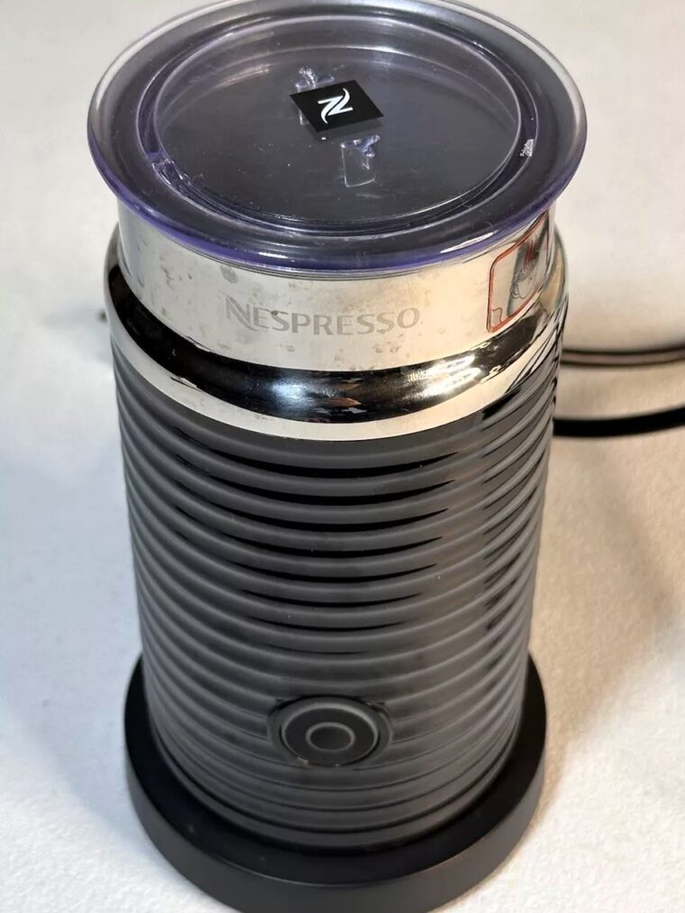 How to Use the Nespresso Aeroccino to Froth Milk Foam - The Tasty Bite